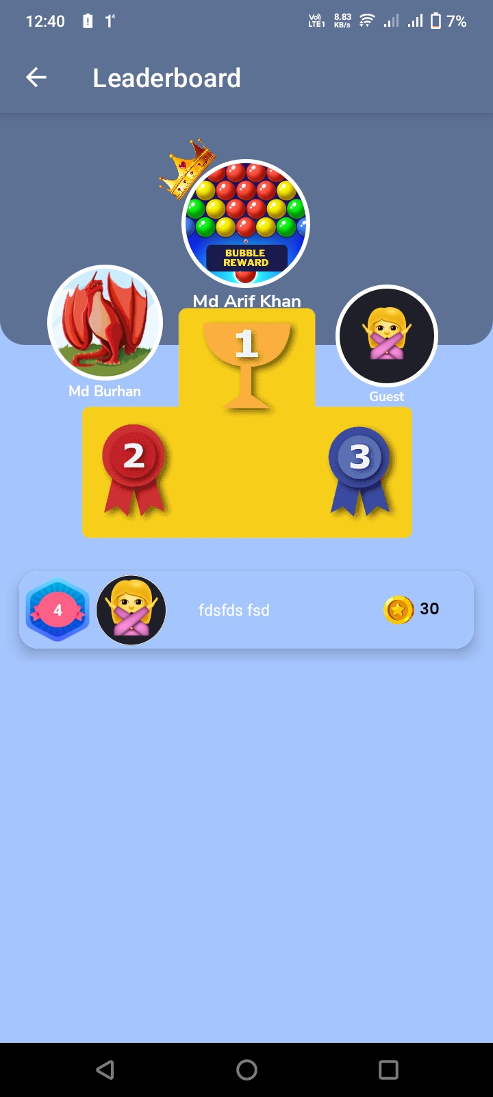 Bubble Reward - Bubble Shooter Game With Earning App by BurhanStore