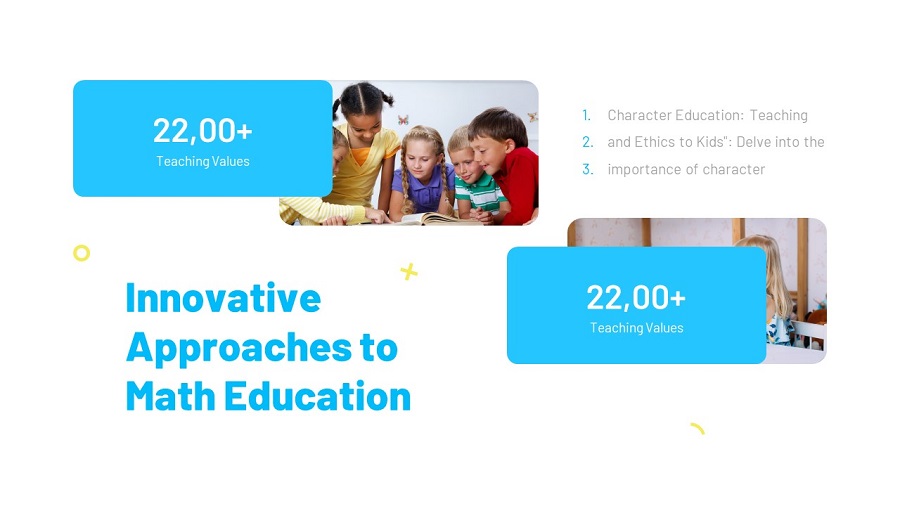 Cute Learning Kids Powerpoint Template, Presentation Templates ...