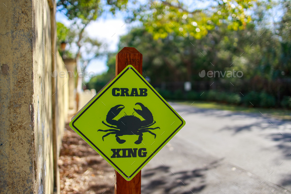 Animal Xing Sign: Crab crossing symbol Stock Photo by wirestock | PhotoDune