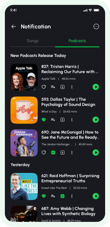 Hotify - Music Streaming App React Native CLI Ui Kit by JsmThemes | CodeCanyon
