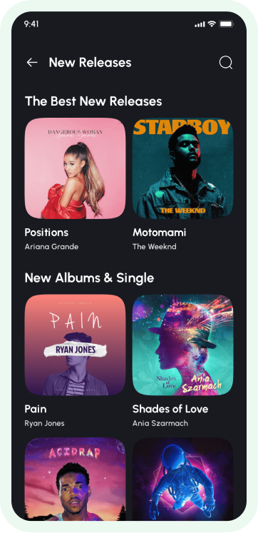 Hotify - Music Streaming App React Native CLI Ui Kit by JsmThemes ...