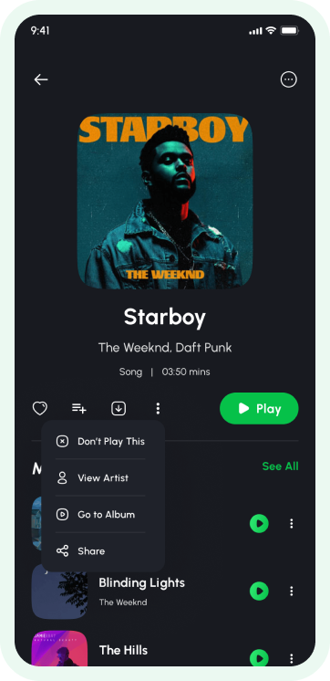 Hotify - Music Streaming App React Native CLI Ui Kit by JsmThemes | CodeCanyon