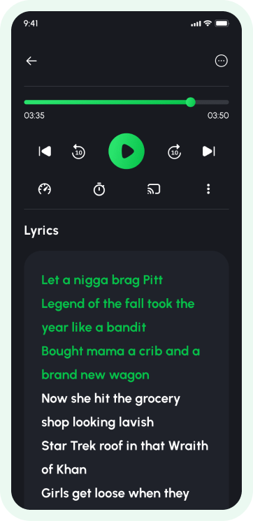 Hotify - Music Streaming App React Native CLI Ui Kit by JsmThemes | CodeCanyon
