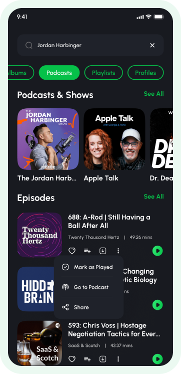 Hotify - Music Streaming App React Native CLI Ui Kit by JsmThemes | CodeCanyon