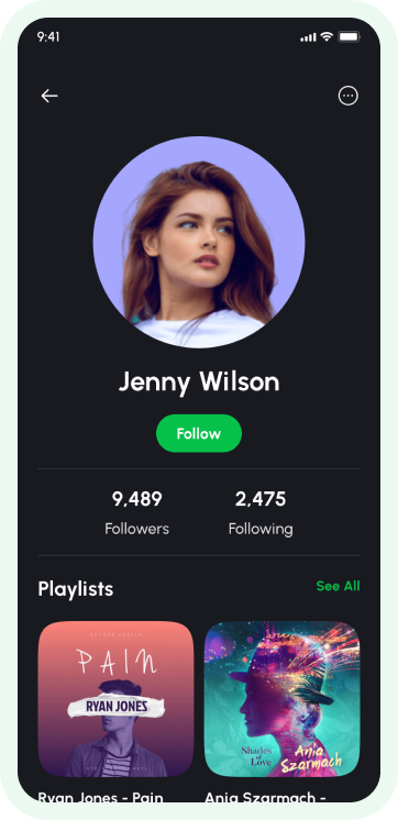 Hotify - Music Streaming App React Native CLI Ui Kit by JsmThemes | CodeCanyon