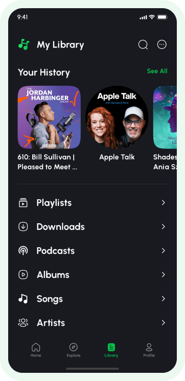 Hotify - Music Streaming App React Native CLI Ui Kit by JsmThemes ...
