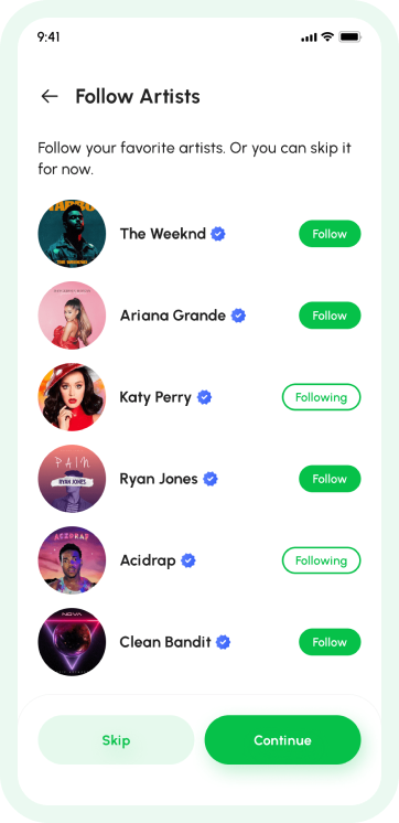 Hotify - Music Streaming App React Native CLI Ui Kit by JsmThemes ...