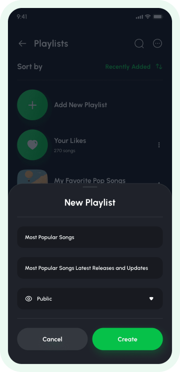 Hotify - Music Streaming App React Native CLI Ui Kit by JsmThemes ...