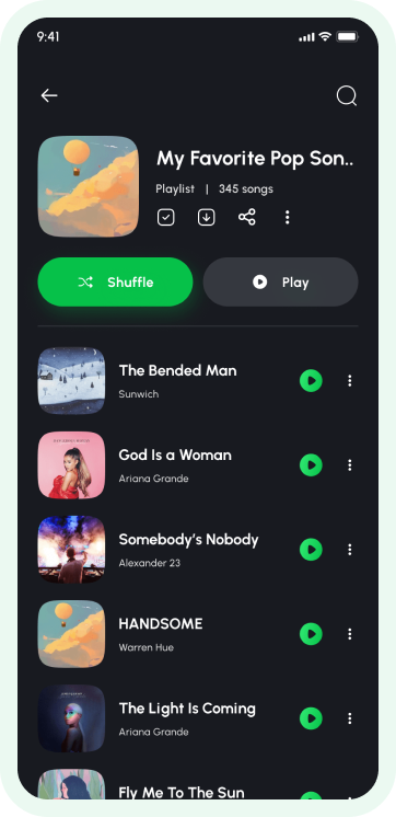 Hotify - Music Streaming App React Native CLI Ui Kit by JsmThemes | CodeCanyon