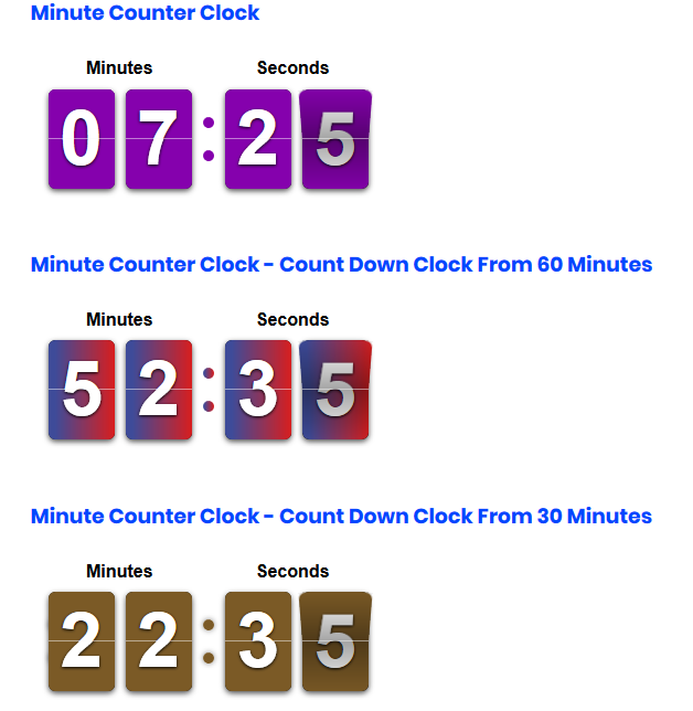 Flip Time Countdown Builder - Responsive Countdown Countup and Clock Builder for WordPress by ...