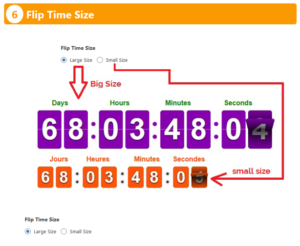 Flip Time Countdown Builder - Responsive Countdown Countup and Clock Builder for WordPress by ...