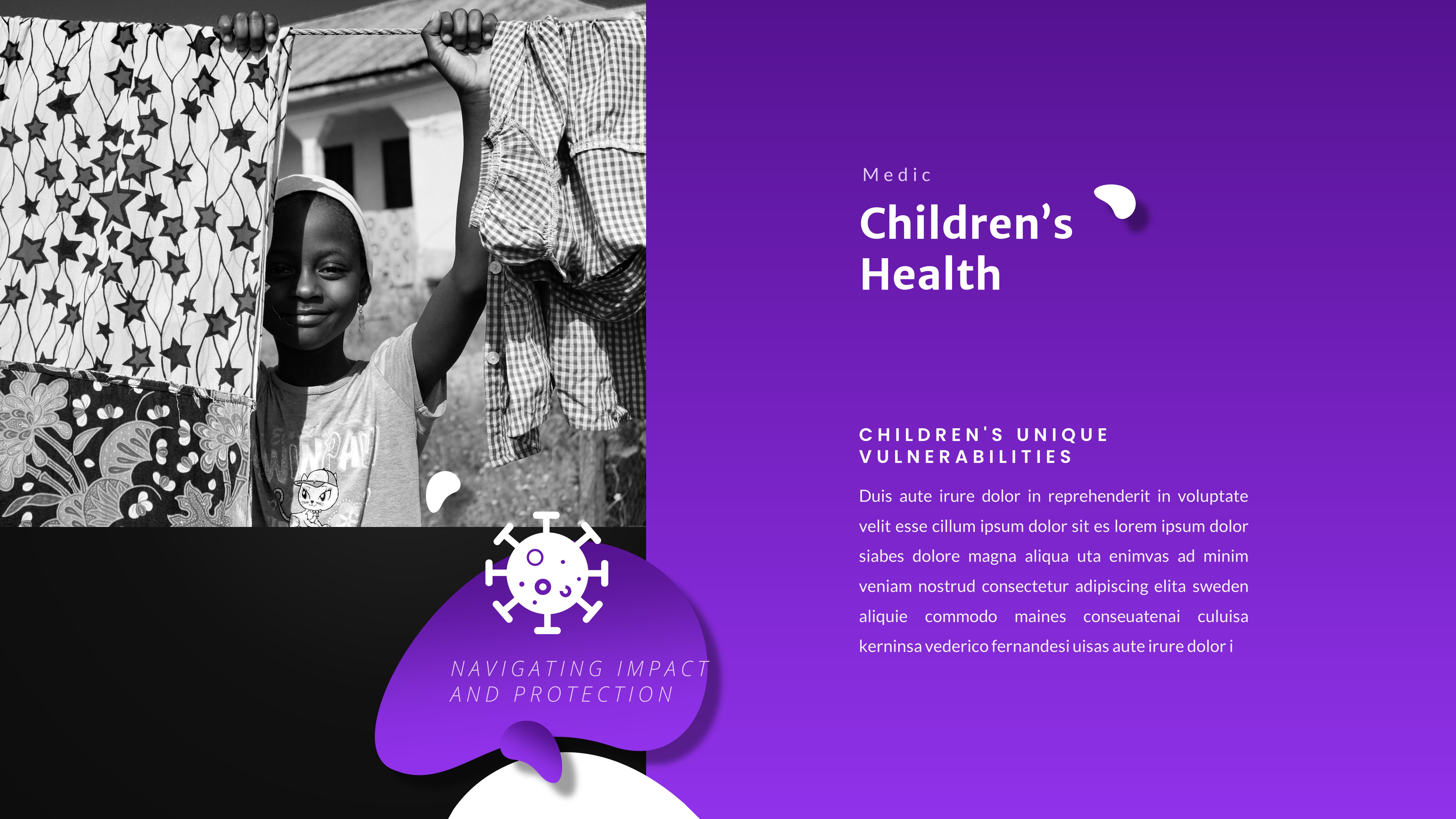 Disease and Virus Dynamics Powerpoint Template, Presentation Templates