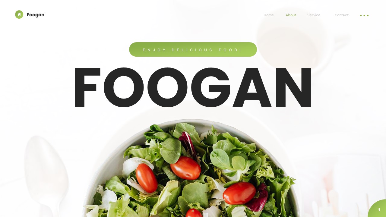 Foogan - Food Keynote Templates, Presentation Templates | GraphicRiver