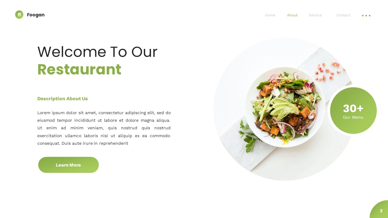 Foogan - Food Keynote Templates, Presentation Templates | GraphicRiver