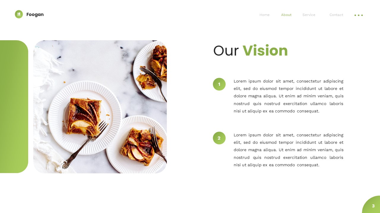 Foogan - Food Keynote Templates, Presentation Templates | GraphicRiver