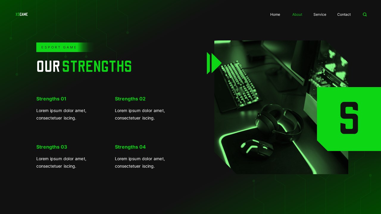 Xsgame - Esport Powerpoint Templates, Presentation Templates | GraphicRiver