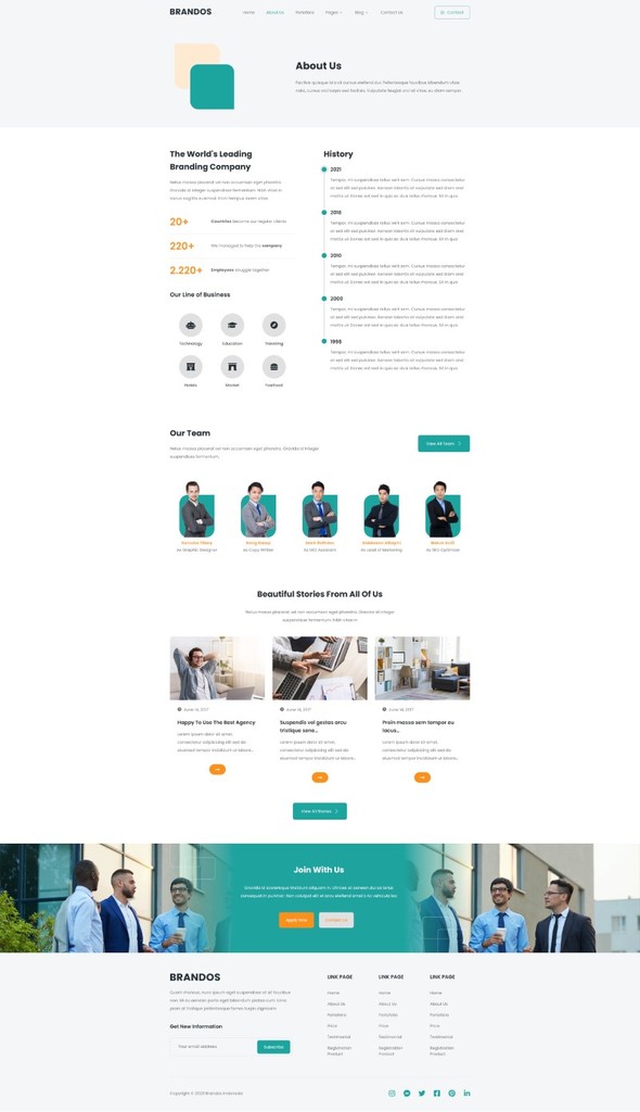 Brandos - Digital Marketing Elementor Template Kit by YumnaStudio ...