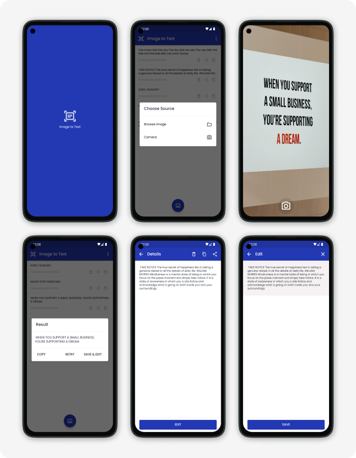 OCR - Image to Text Android App 1.1 by dream_space | CodeCanyon