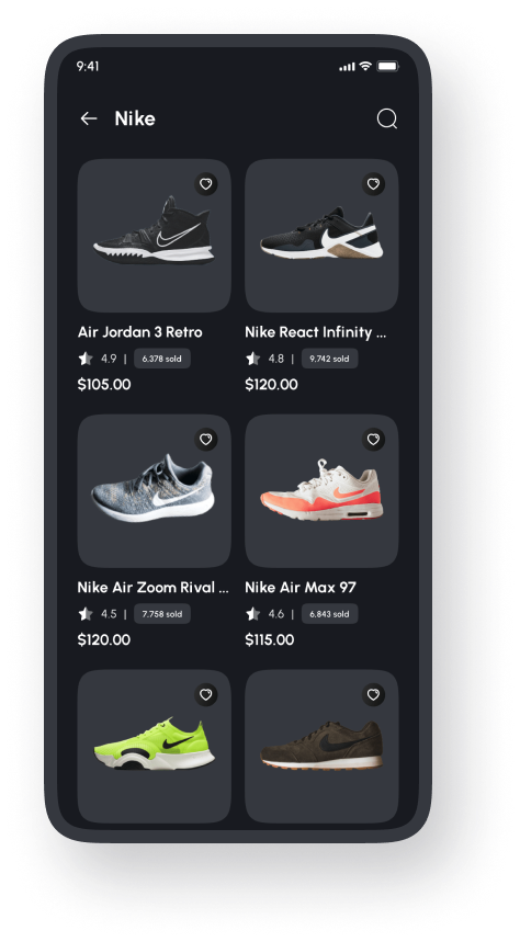 Shopia - Sneakers & Shoes E-Commerce App React Native CLI Ui Kit by ...