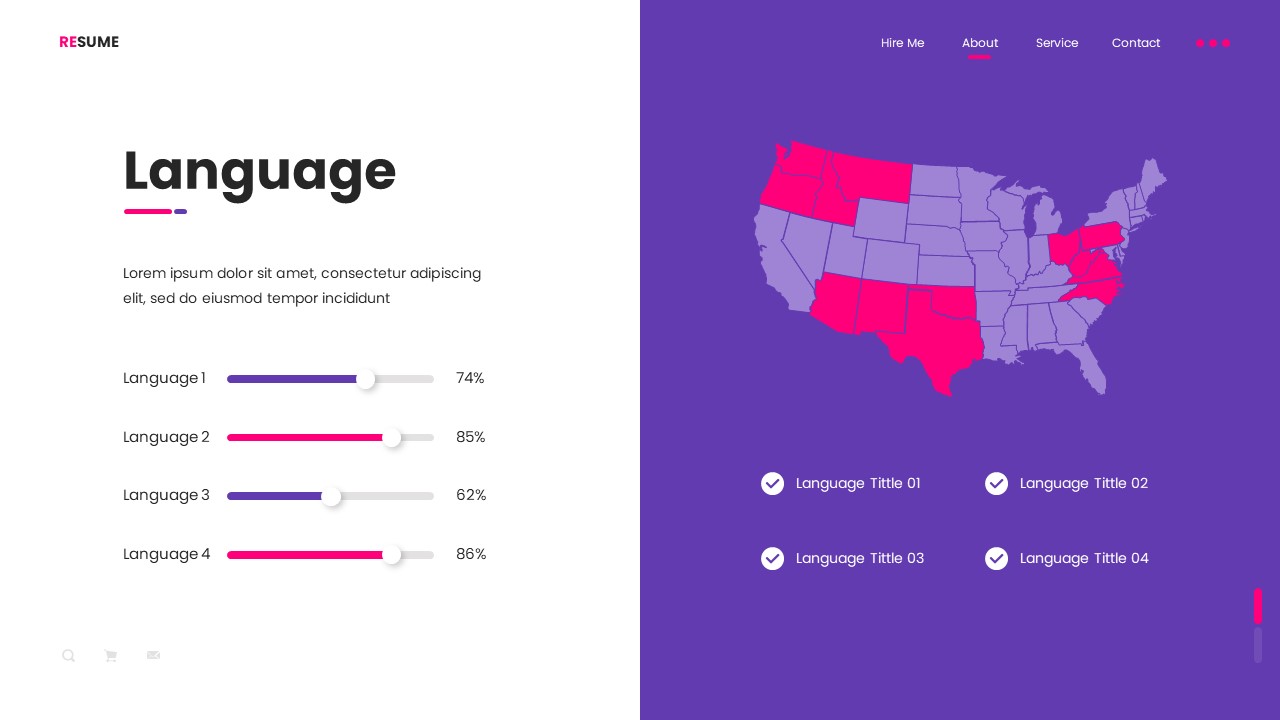 Resume - Google Slide Templates, Presentation Templates | GraphicRiver