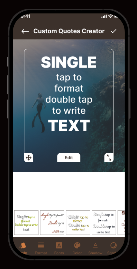 Custom Quotes Creator - Quotes Maker - Text on Photo - Quotes Photo ...