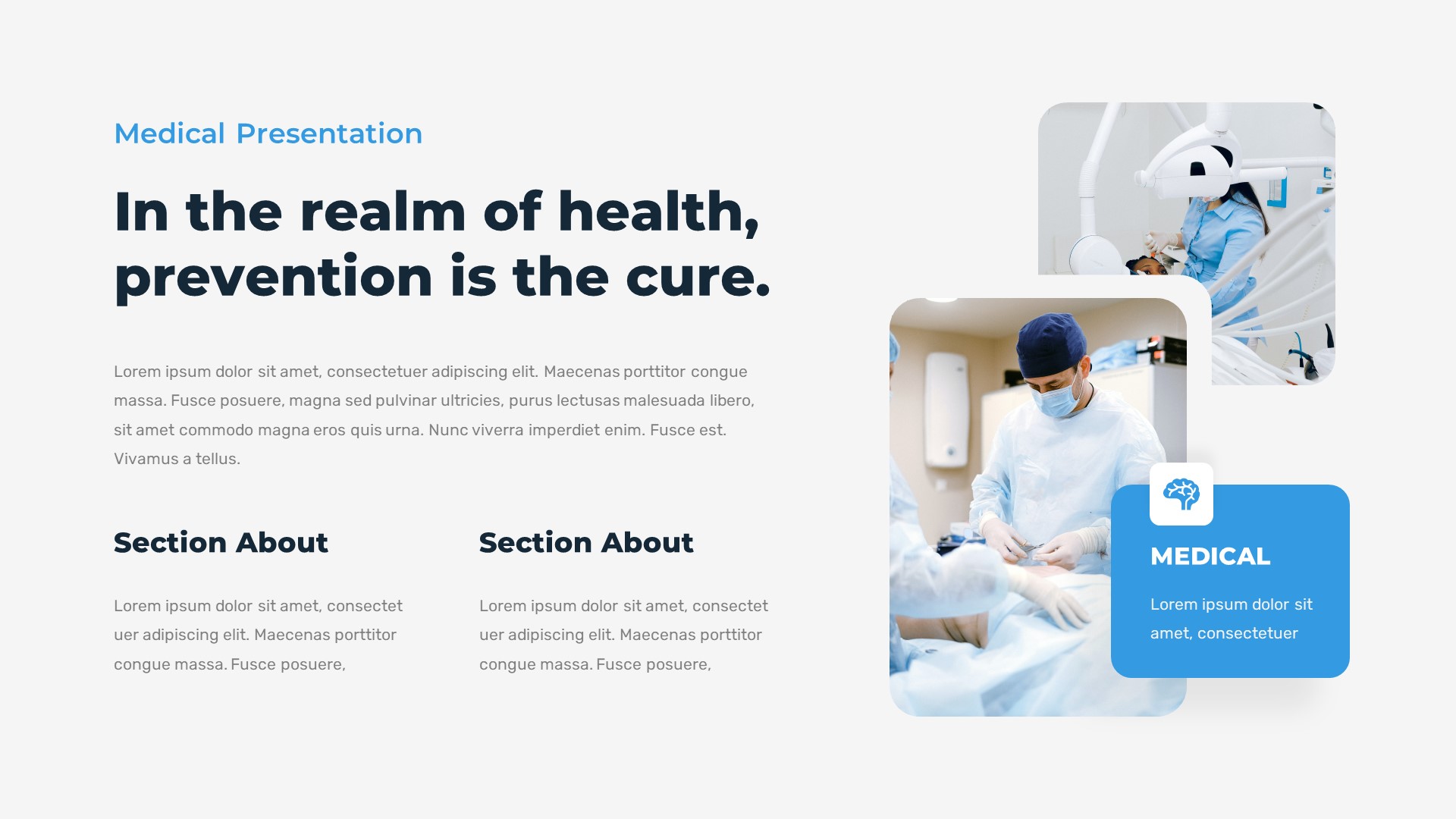 Meadice - Medical Keynote Template, Presentation Templates | GraphicRiver