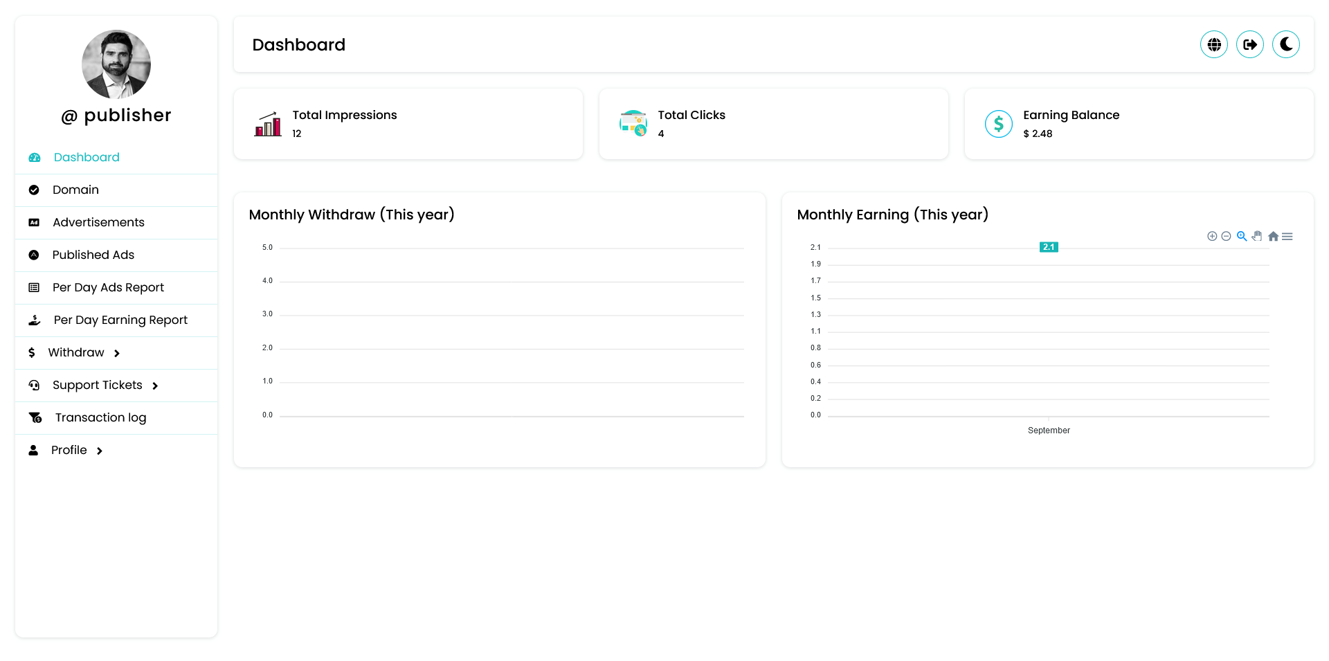 AdStack - Digital Advertiser and Publishers Hub by wStacks | CodeCanyon