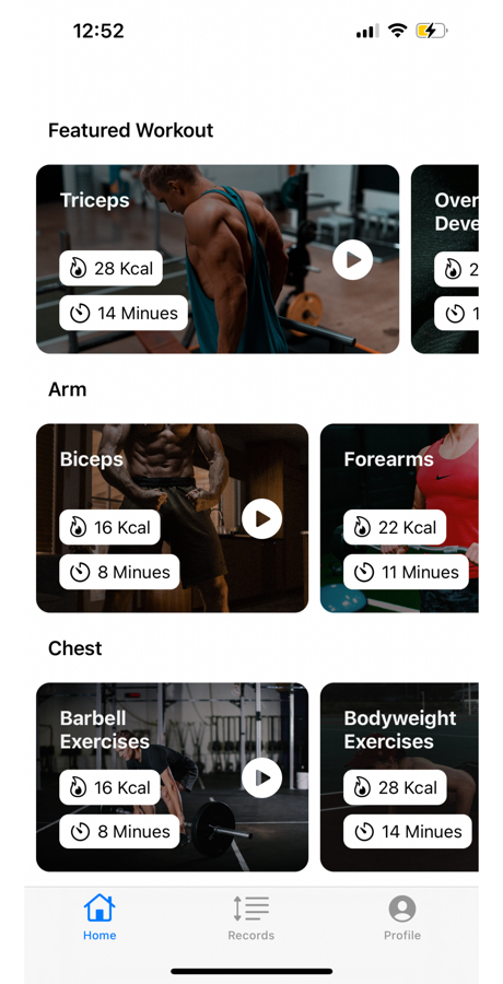 Knob - Fitness Tracker UI Template by knobapps | CodeCanyon