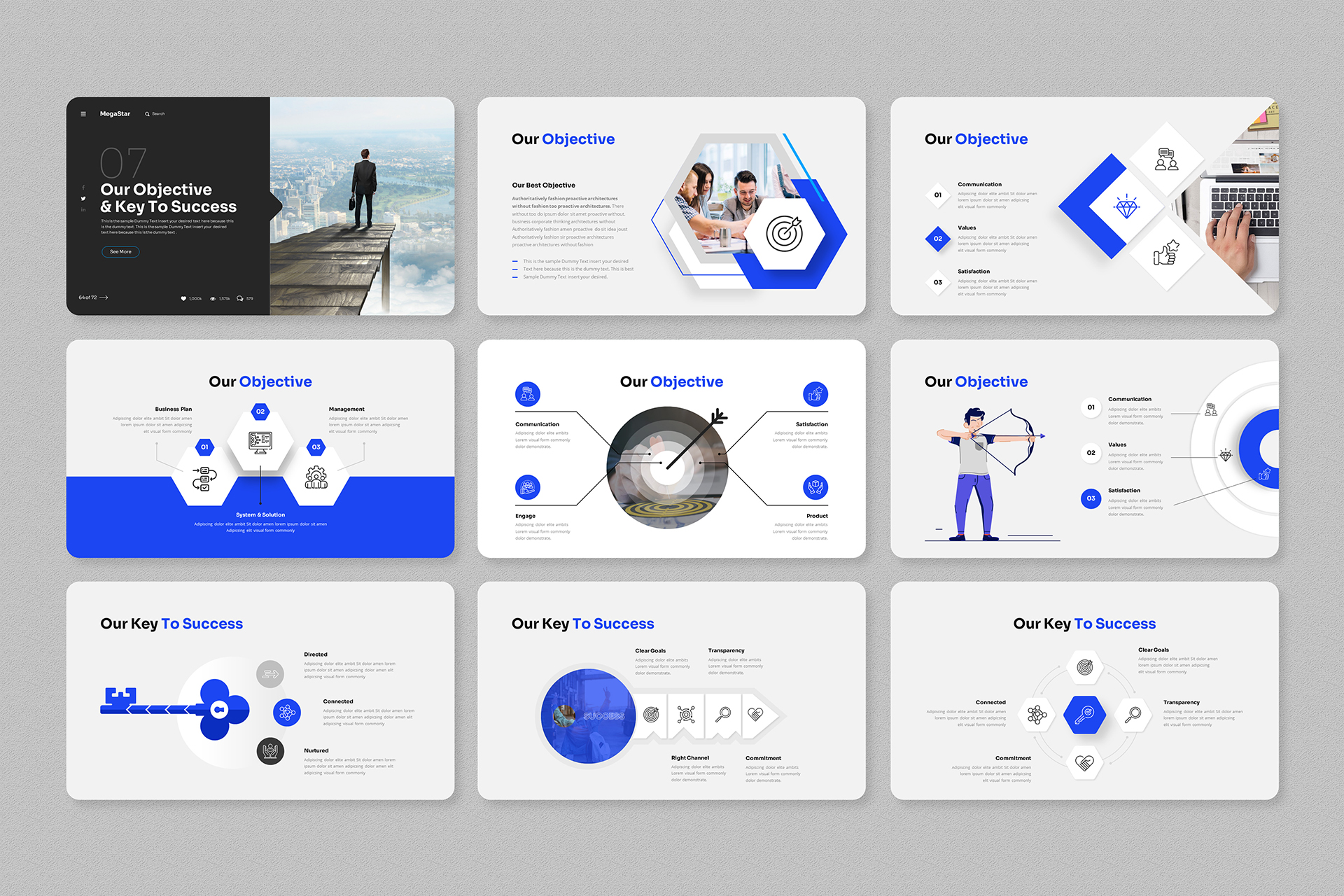 Multipurpose Business-Deck PowerPoint Presentation Template ...