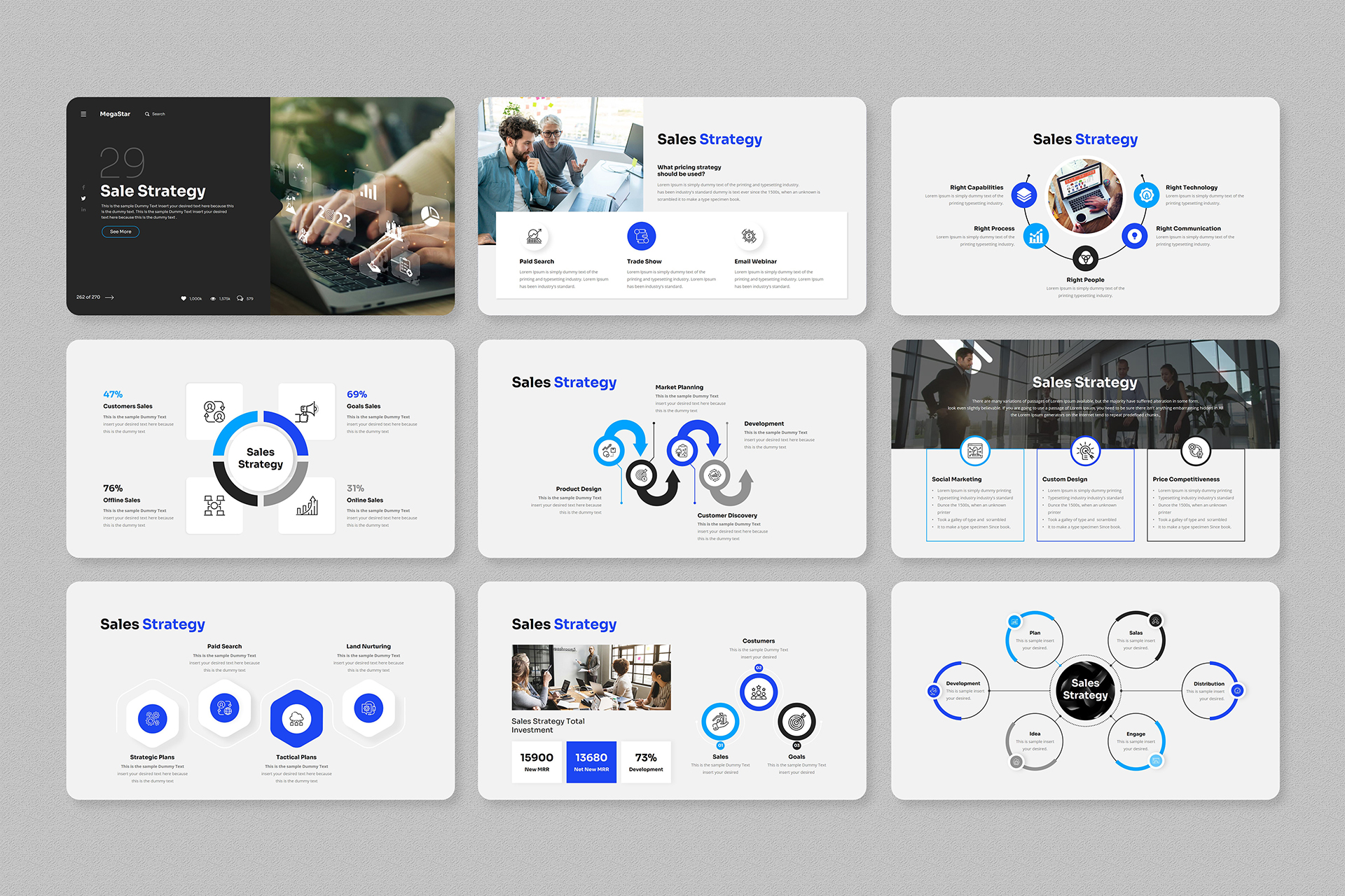 Multipurpose Business-Deck PowerPoint Presentation Template ...