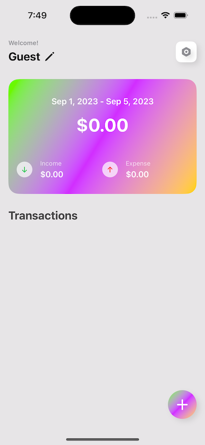 Expense Tracker Ios App Coredata Admob Swiftui By Ebrahimhabiya123