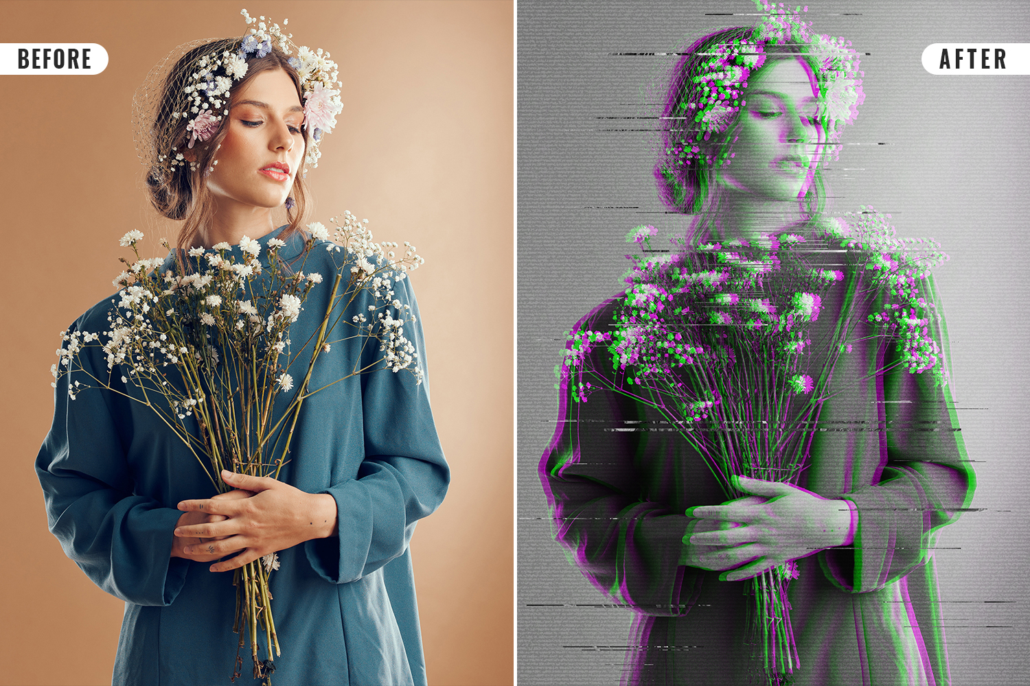 Glitch Photo Effect, Add-ons | GraphicRiver