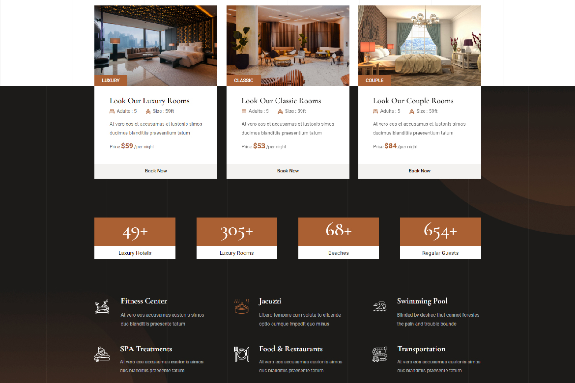 Qomfort - Hotel Booking Elementor Template Kit by themesflat | ThemeForest