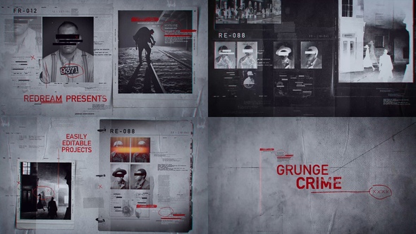 Grunge Crime, After Effects Project Files | VideoHive