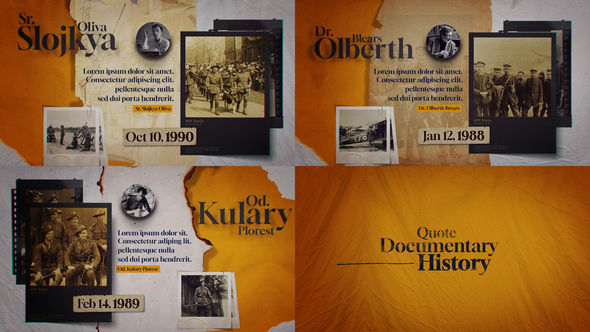Quote Documentary, After Effects Project Files | VideoHive