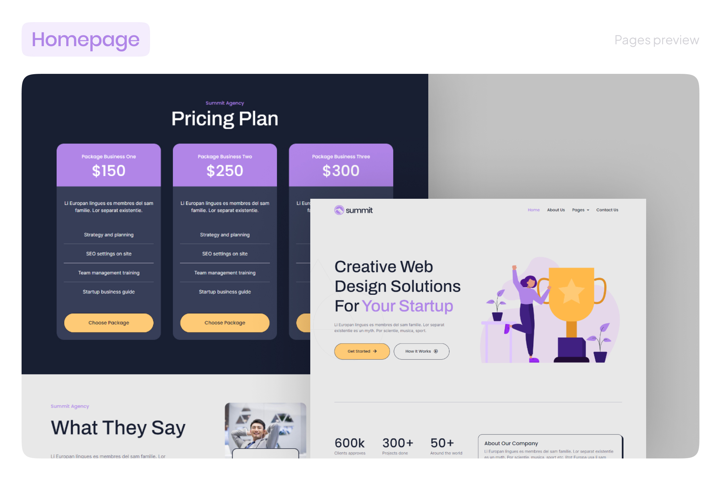 Summit - Business and Startup Template Kit by BrandEarth | ThemeForest