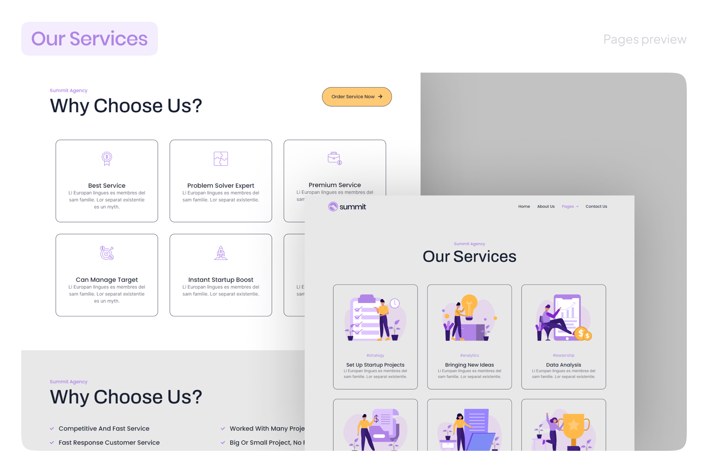 Summit - Business and Startup Template Kit by BrandEarth | ThemeForest