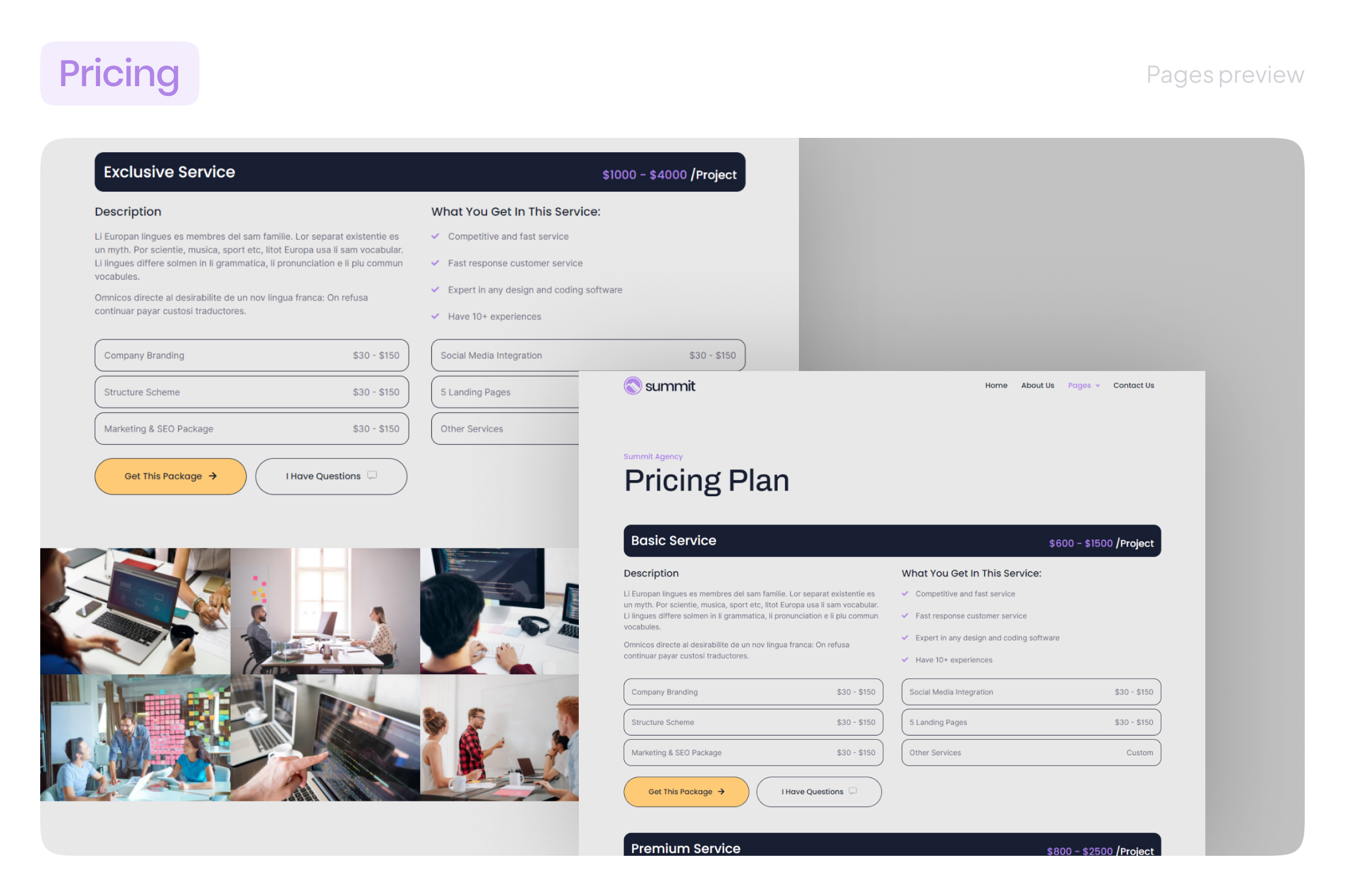 Summit - Business and Startup Template Kit by BrandEarth | ThemeForest