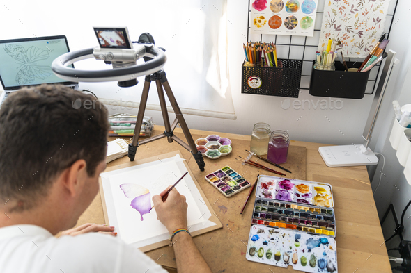 Palette Magic: LGBTQ+ Illustrator Conjuring Artistic Brilliance in ...