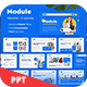 Module - Education & Learning Powerpoint Template, Presentation Templates