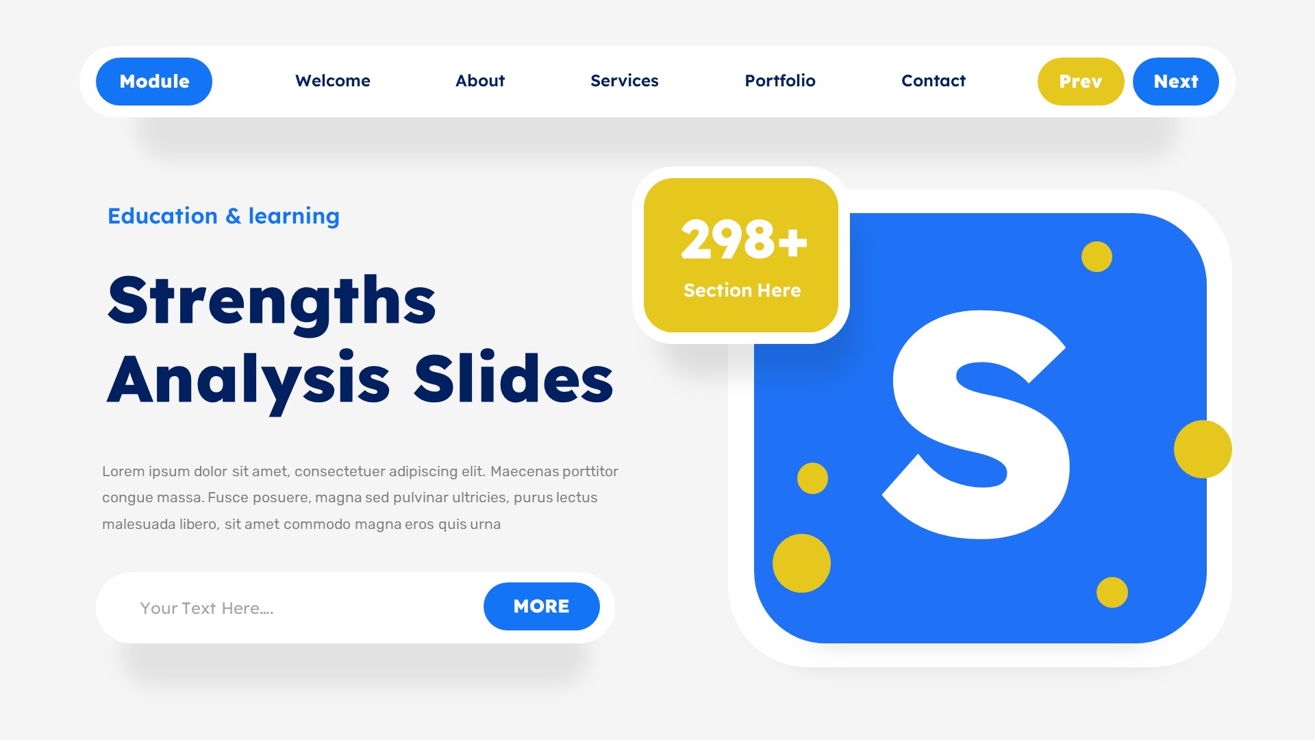 Module - Education & Learning Keynote Template, Presentation Templates