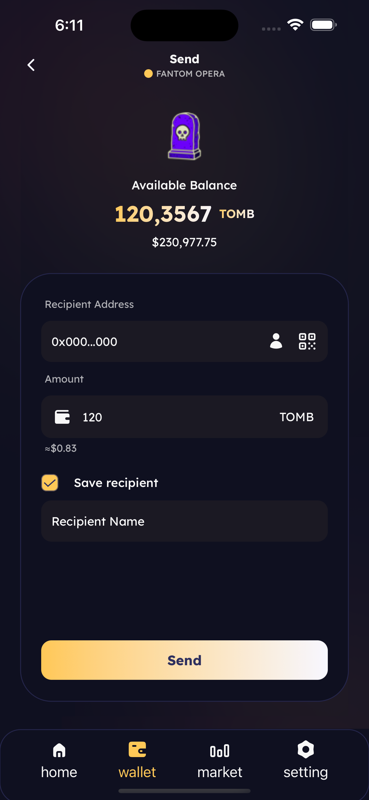 Crypto iOS App Template by virtual-gravity | CodeCanyon