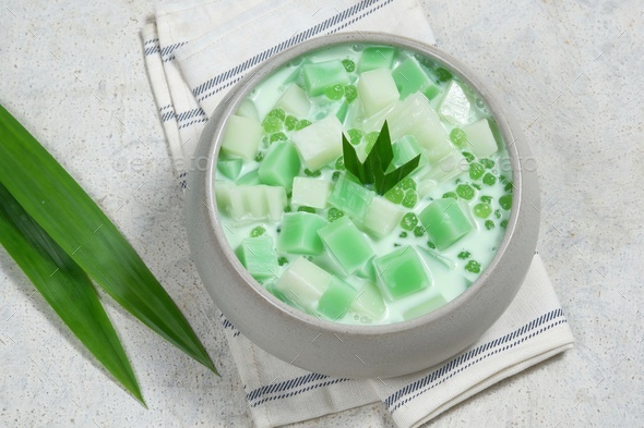 Buko salad or buko pandan, usually sliced as a young coconut salad,is a ...