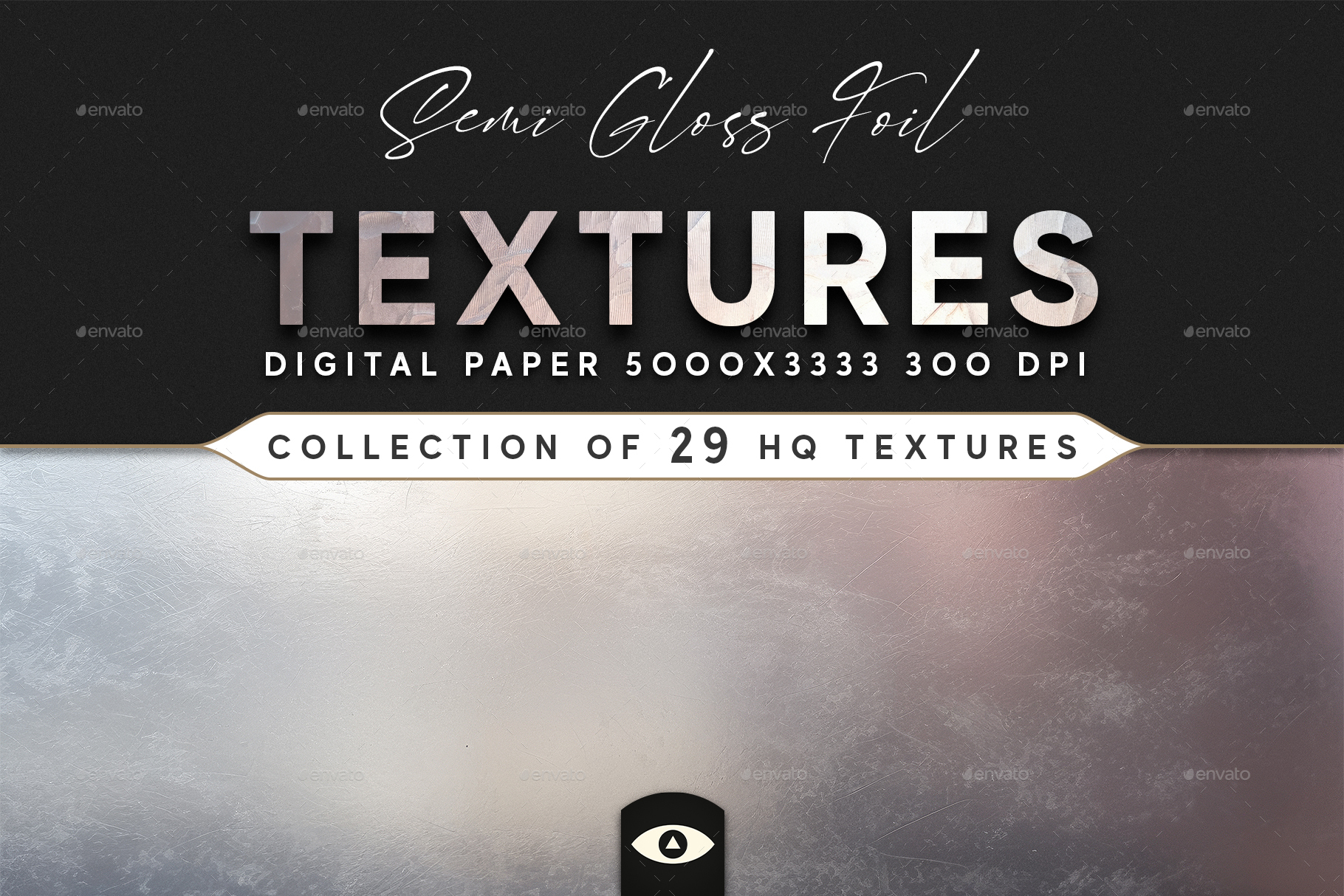 Semi Gloss Foil Texture Pack, Graphics | GraphicRiver