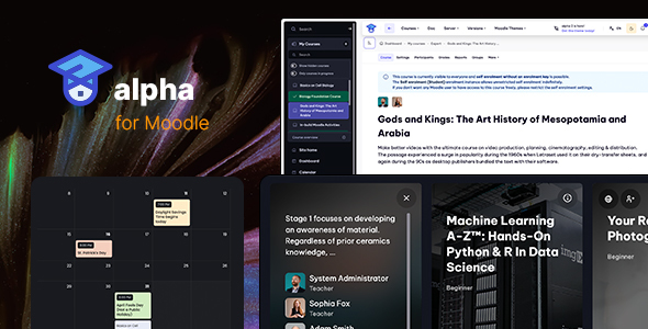 Alpha | Responsive Premium Theme for Moodle by roseathemes | ThemeForest