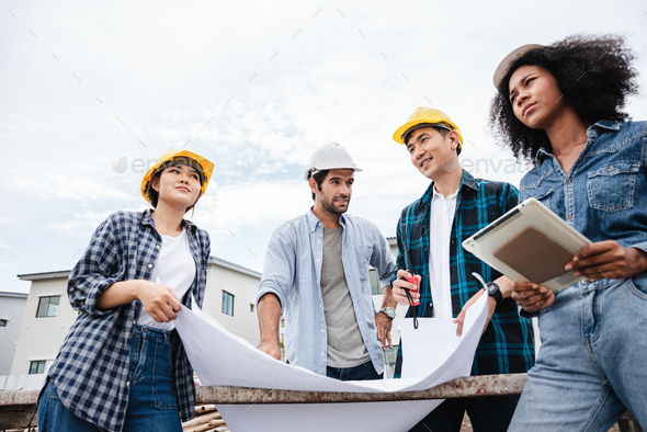 The conversation taking place on the construction site between an ...