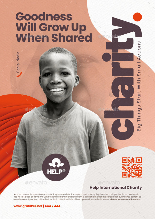 Charity Flyer Bundle Templates, Print Templates | GraphicRiver