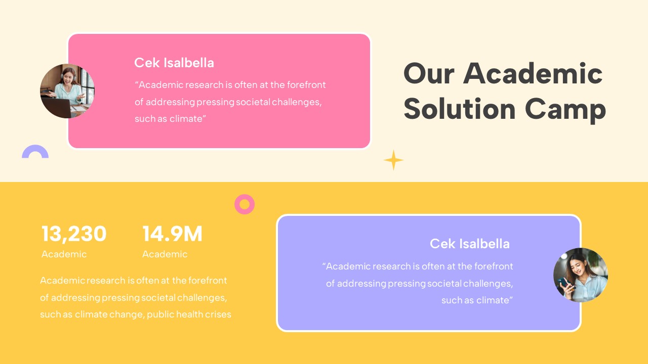 Academic Thesis & Education Google Slides Template, Presentation Templates