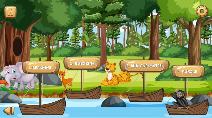 Sounds of Animal Game - Educational Game - HTML5, Construct 3 by ...