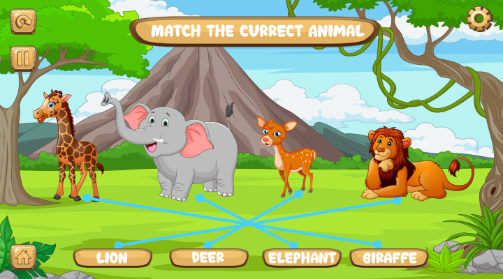 Sounds of Animal Game - Educational Game - HTML5, Construct 3 by ...